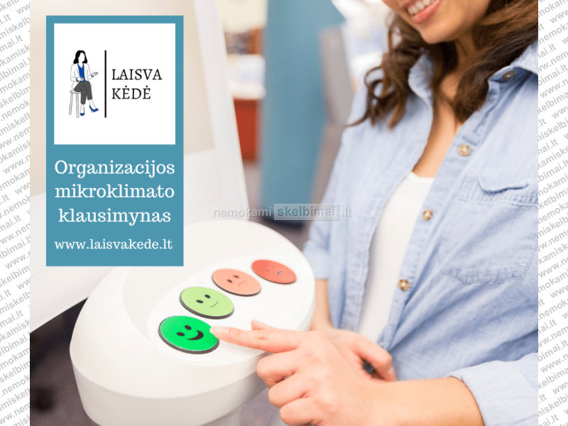 LaisvaKėdė. Organizacijos mikroklimato klausimynas